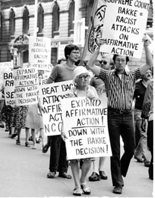 Some of the American public wished to expand affirmative action, and ...