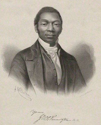 James W.C. Pennington, n.d. Photo from National Portrait Gallery, London.