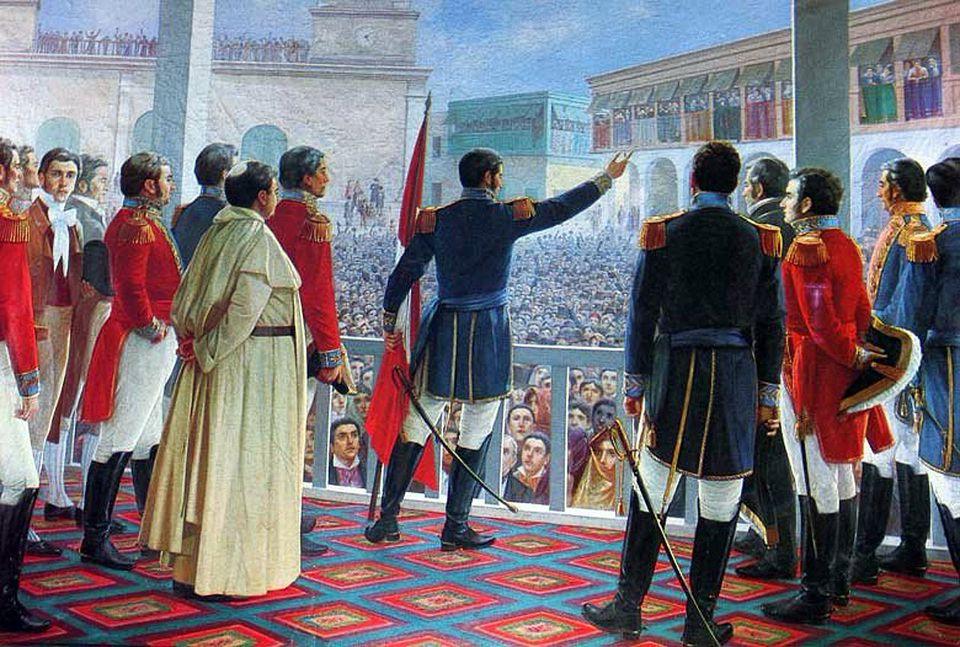 In 1821 Peru had its independence from Spain, Jose de San Martin ...