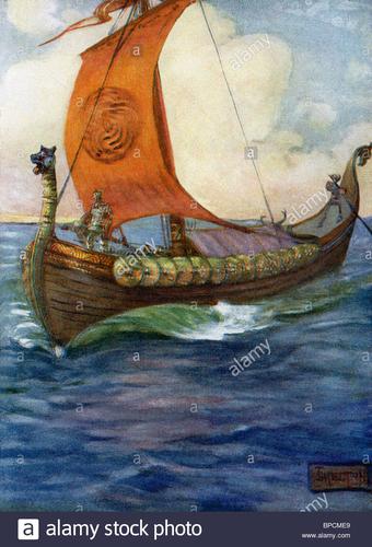 The Geats prepare and sail to Denmark