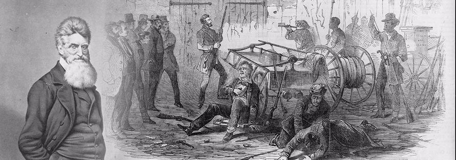 John Brown and his uprising at Harper's Ferry, Virginia
