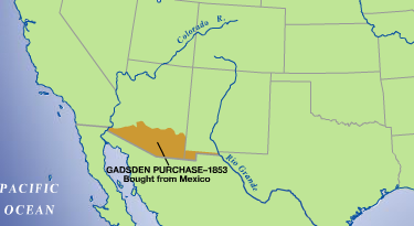 Gadsden Purchase, 1853