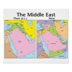 This is a map of comparing and contrasting the land where Ancient ...