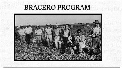 the bracero program was initiated on August 4th, 1942