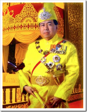 Raja Lumu ditabalkan sebagai sultan Selangor dengan gelaran Sultan ...