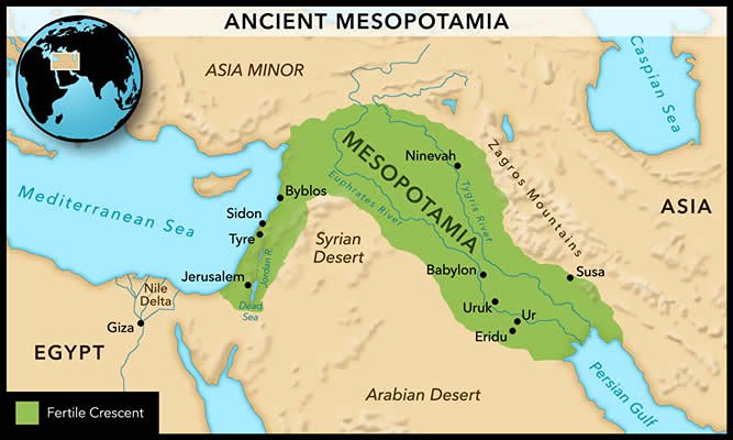 https://www.gettyimages.com/photos/mesopotamia-map