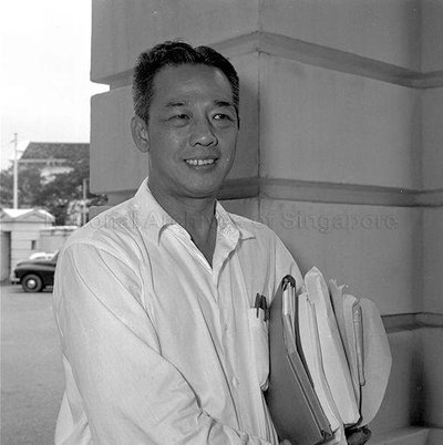A photograph of Dr. Lee Siew Choh. Dr. Lee left the PAP in 1961 due to ...