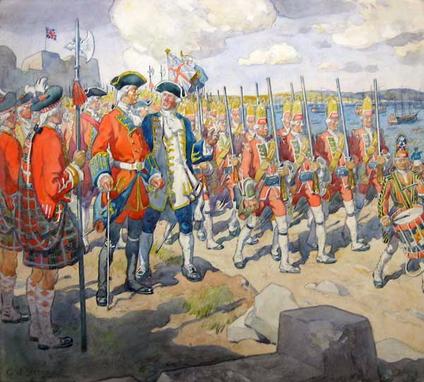1758: The 44th were one of the first British regiments sent to Virginia as part of Braddock's ...