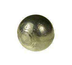 This is a picture of what the musket ball looks like before it has been ...