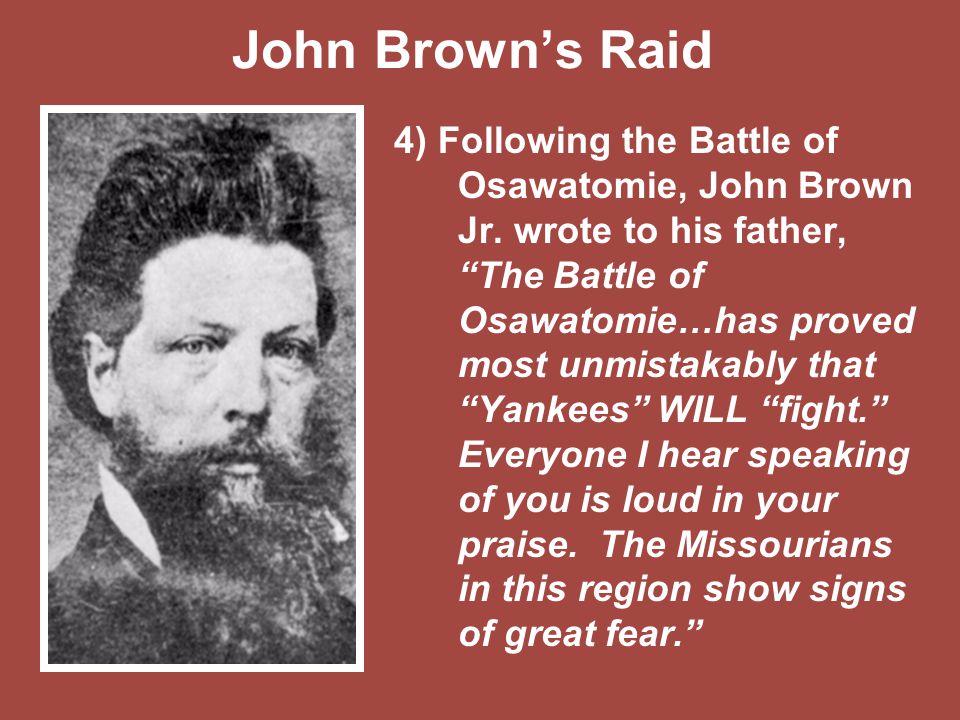 This is a letter that was written by one of John Brown's many children ...