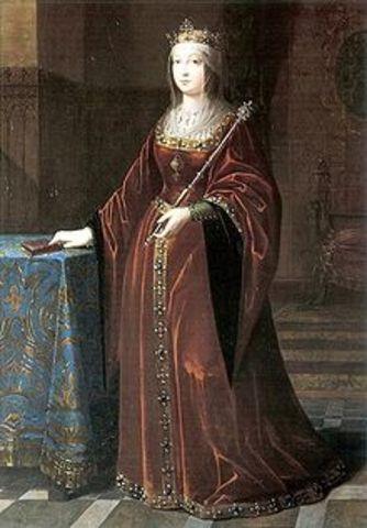 6. Queen Isabella as queen
