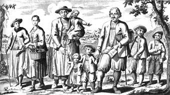 Salzburgers arrived in Georgia.