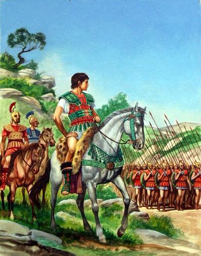 After seizing Persia, Alexander wanted to march further. He crossed ...