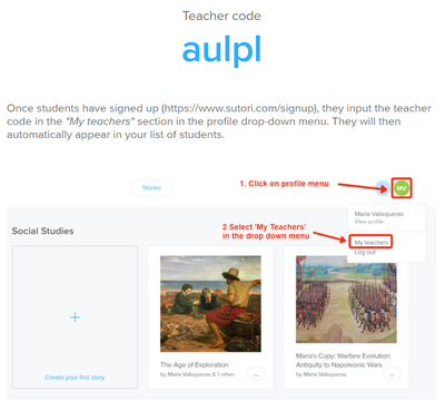 Setting Up & Syncing Your Sutori Account