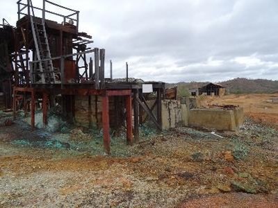 Concrete Dryer Burner End Foundation