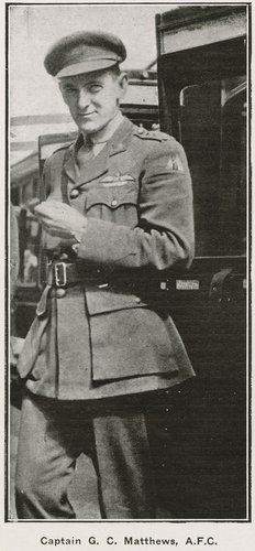 Captain George Matthews, South Australian pilot. Featured in "Sea Land ...