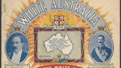 On 23 December 1901 - White Australia Policy