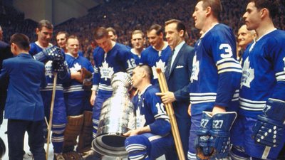 1967 - The Toronto Maple Leafs win the Stanley Cup Finals against the ...