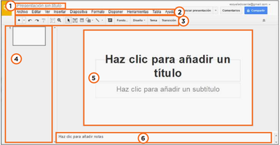 1. Presentación sin título: nombre de la presentación.
