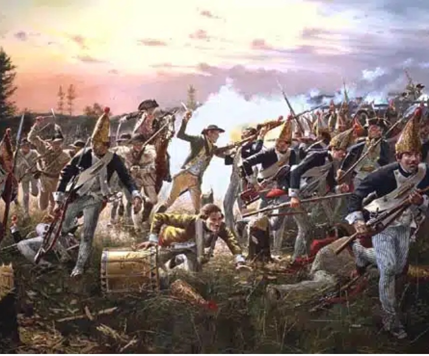 October 1777-The colonists outnumbered the British in the Battle of ...