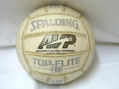 Spalding made the first official volleyball in 1896.