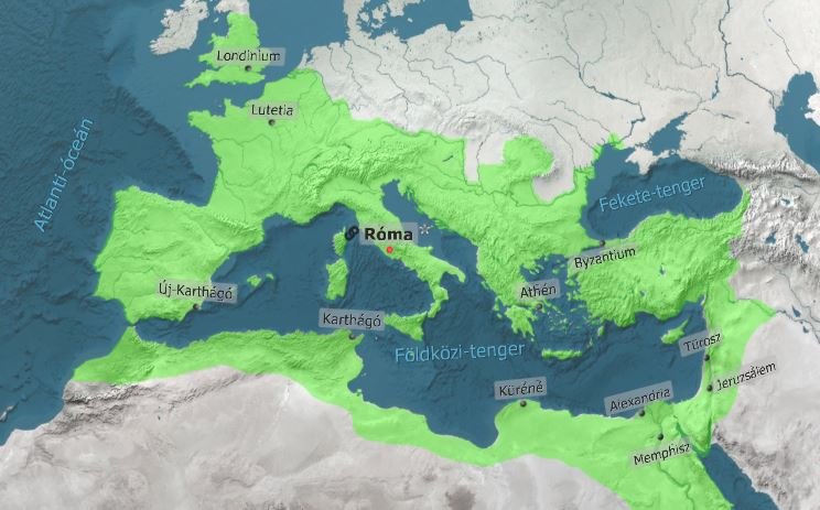 A Római Birodalom kezdetben egy kisebb királyság volt, de aztán ...