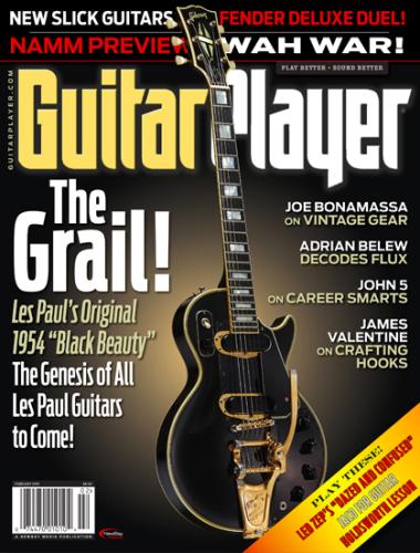Tyler fue en revista "Guitar Player". Fue en Febrero edición de año 2015.