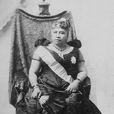 Queen Liliuokalani. Photographed around 1891 by James J. Williams