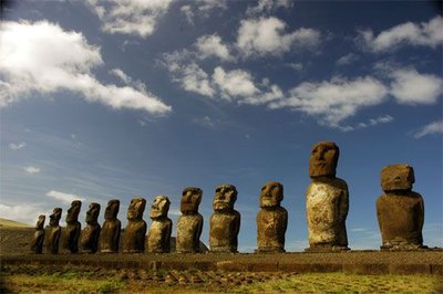 Easter Island's largest ceremonial platform (Dangerfield 2007)