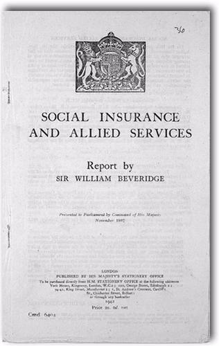 The Beveridge Report was published in 1942.