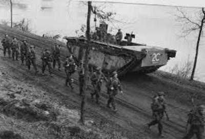 Germany invading Rhineland