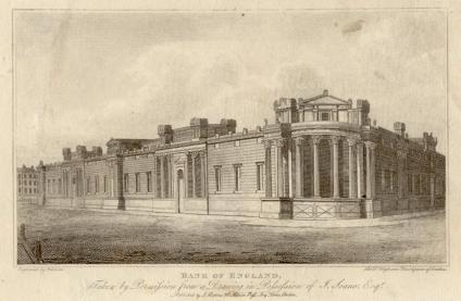 1694, Bank of England founded