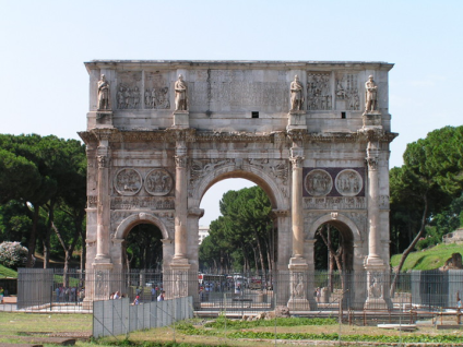 Keiser Constantinus triumfikaar.