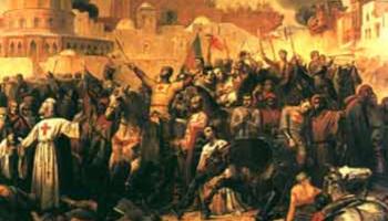 (The beginning of all war in the first Crusade)