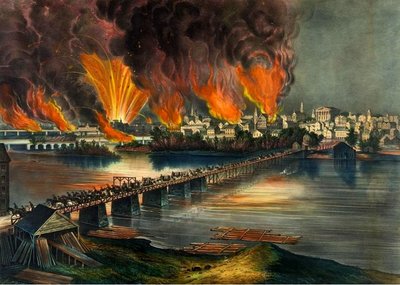 Painting of the Fall of Petersburg