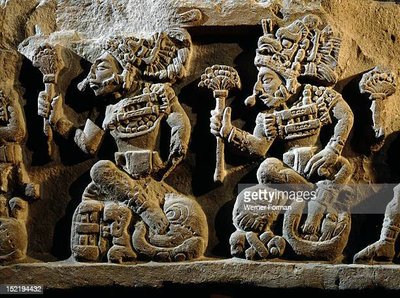200-900 AD -- The Maya created structured kingdoms