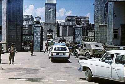The presidential palace the day after the Saur Revolution