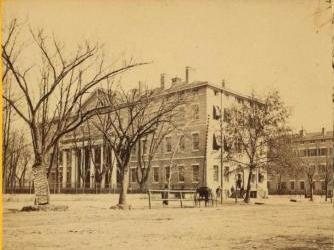 Construction begins on War Department Building South East of the White ...