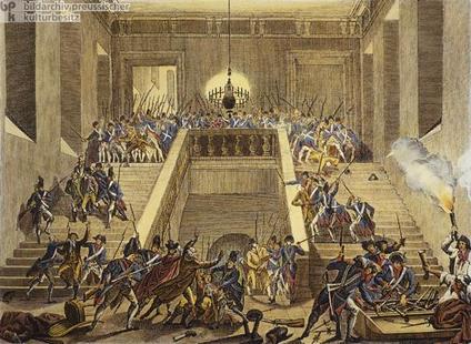 August 10, 1792- A crowd of Parisians stormed the royal palace of ...