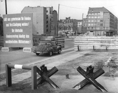 The Image is during the Soviet Union Blockade on West Berlin.