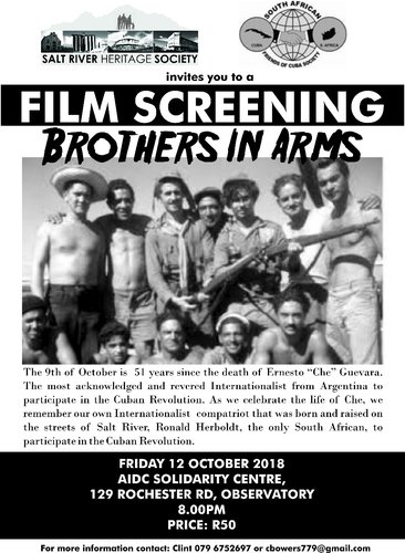 12 october 2018 film screening brothers in arms the 9th of october is ...