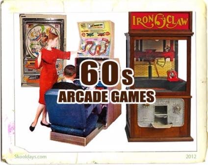 The 1960's had a huge influence with Arcade Games