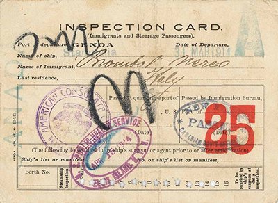 From 1910 to 1940, only 6% of Ellis Island immigrants were denied ...