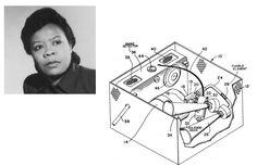 Marie Brown's drawing of her patent (1969)