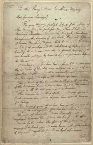 This image is a primary source document of the Intolerable Acts. The ...