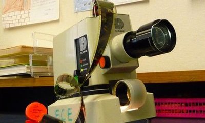 1970's-1980's Film Strip Projector - Image retrieved from: http://www ...