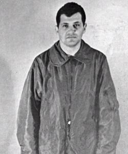 Francis Gary Powers' mugshot after he was captured by the USSR.
