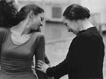 Sokolow and dancer, 1969.
