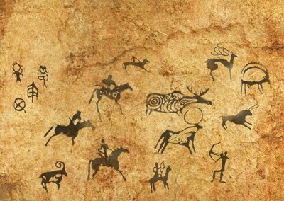 Cave Drawings in 30.000 BCE