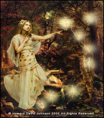 Maia, Goddess of fertility and Spring.